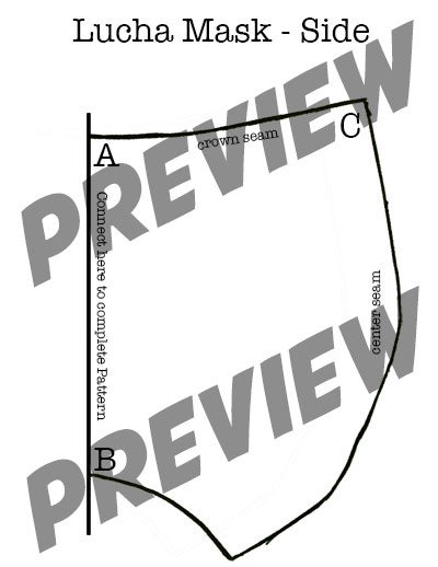 executioner mask sewing pattern