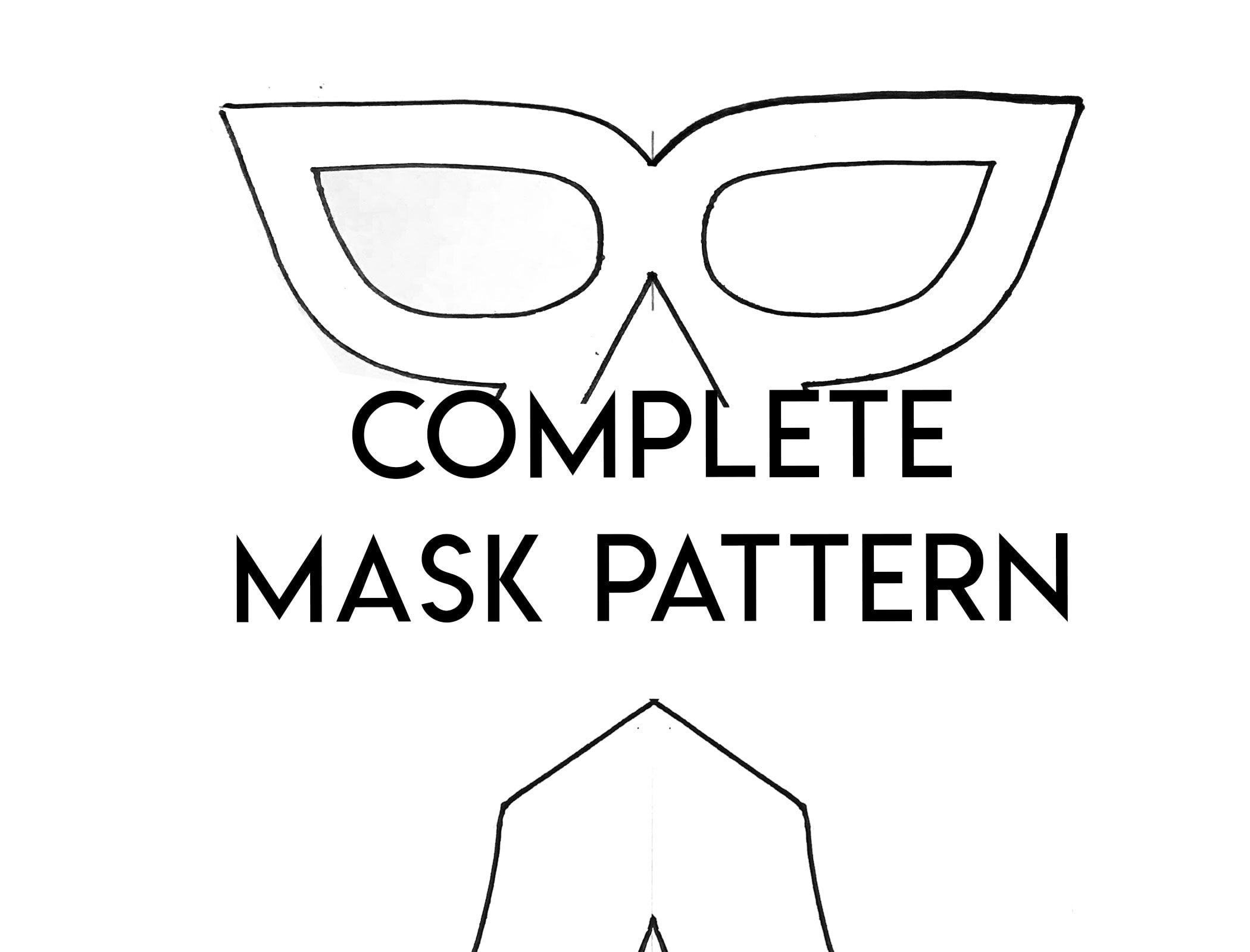 Burglar Mask Template
